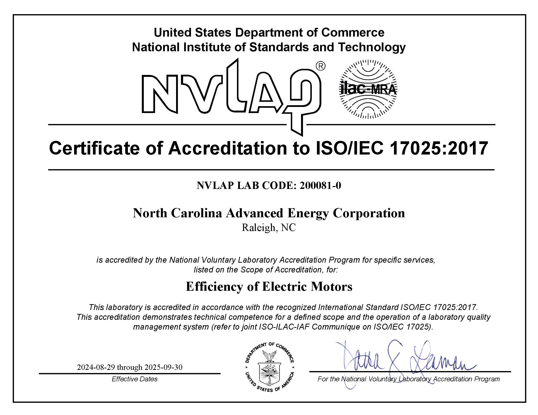Motor Efficiency Compliance - Advanced Energy